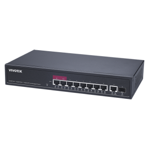 Switch PoE UNMANAGED VIVOTEK 8 ports AW-FGT-100D-120 EU - Pixecurity